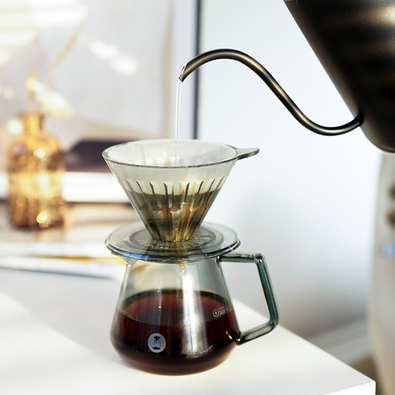Timemore Crystal Eye V60 Brewer Set | Sigma Coffee UK